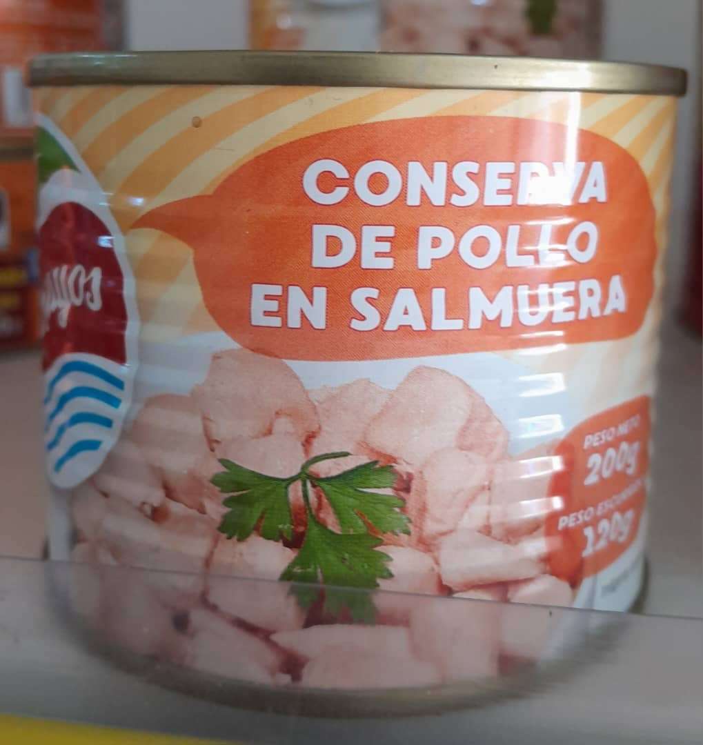 Conserva de pollo en salmuera – Jimagua-plus